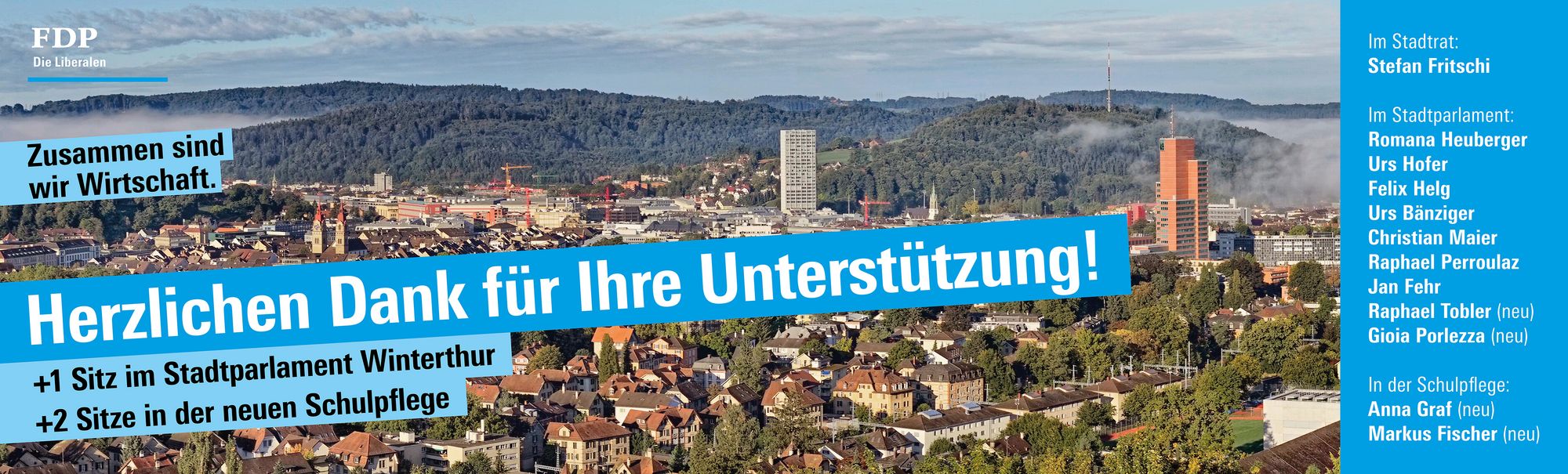 FDP.Die Liberalen Winterthur - Willkommen